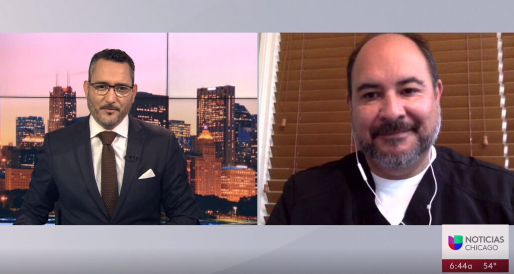 Dr. Sergio Barón Appears on Univision to Discuss Cavities